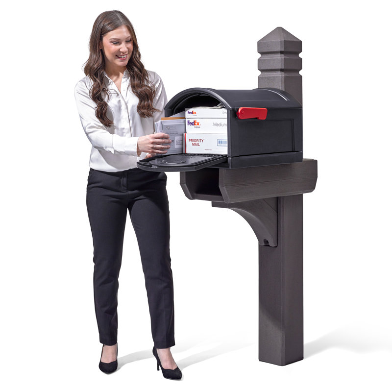 Step2 Lakewood Extra Large Post Mounted Mailbox & Reviews | Wayfair